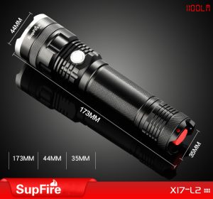 Đèn Pin SupFire X17 Giá tốt nhất - BH12 tháng - Đèn Pin Chuyên Dụng