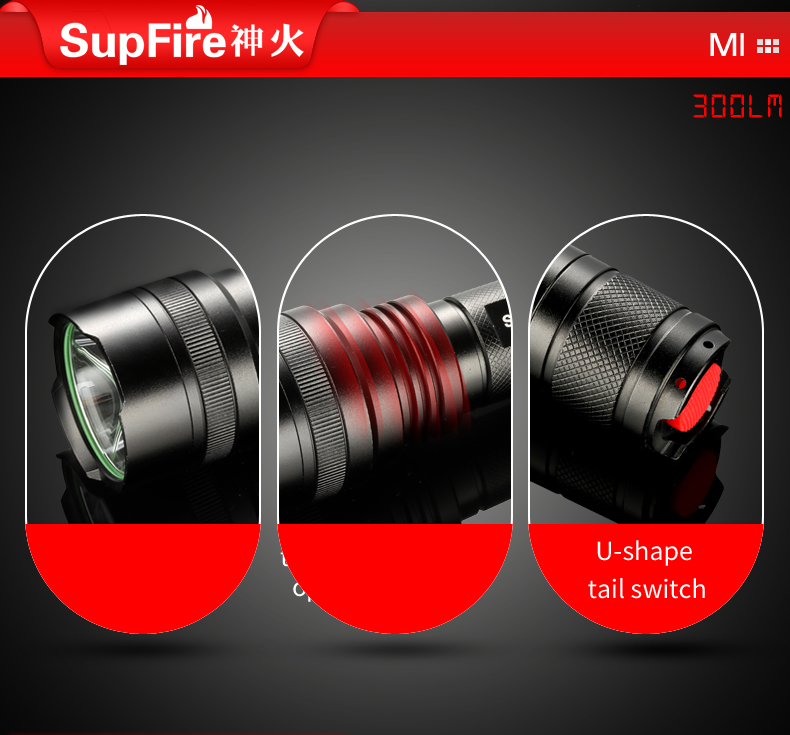 Đèn pin SupFire M1 Giá tốt nhất - Phân phối sỉ lẻ toàn quốc